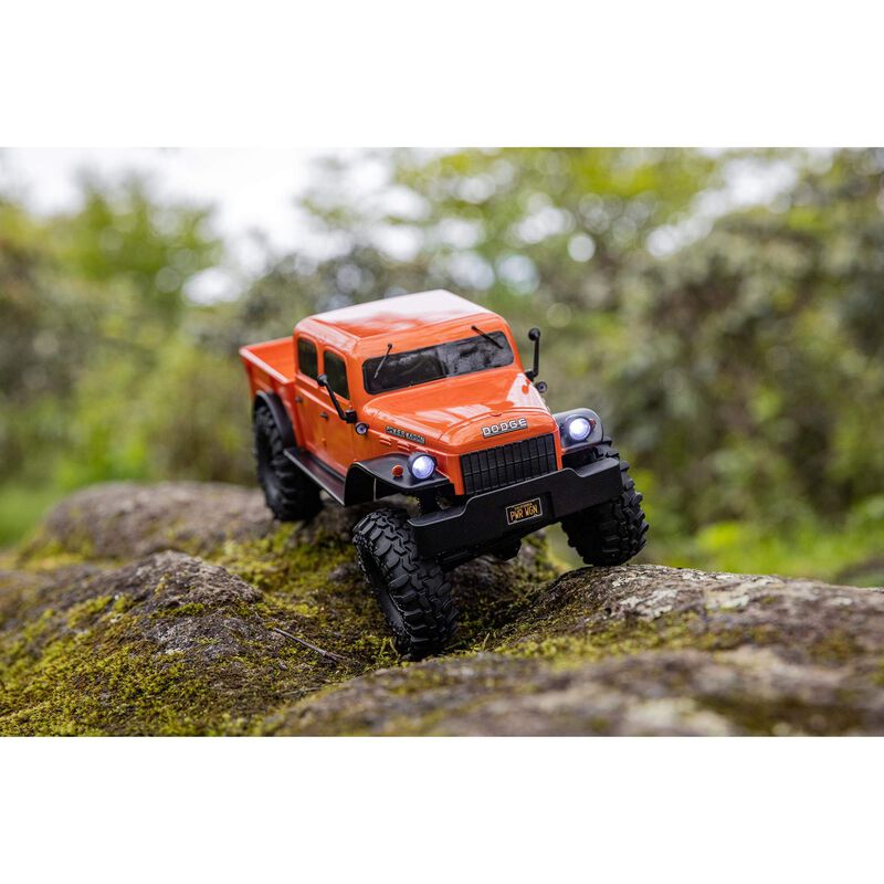 Axial 1/24 SCX24 Dodge Power Wagon 4X4 RTR Brushed Rock Crawler ...