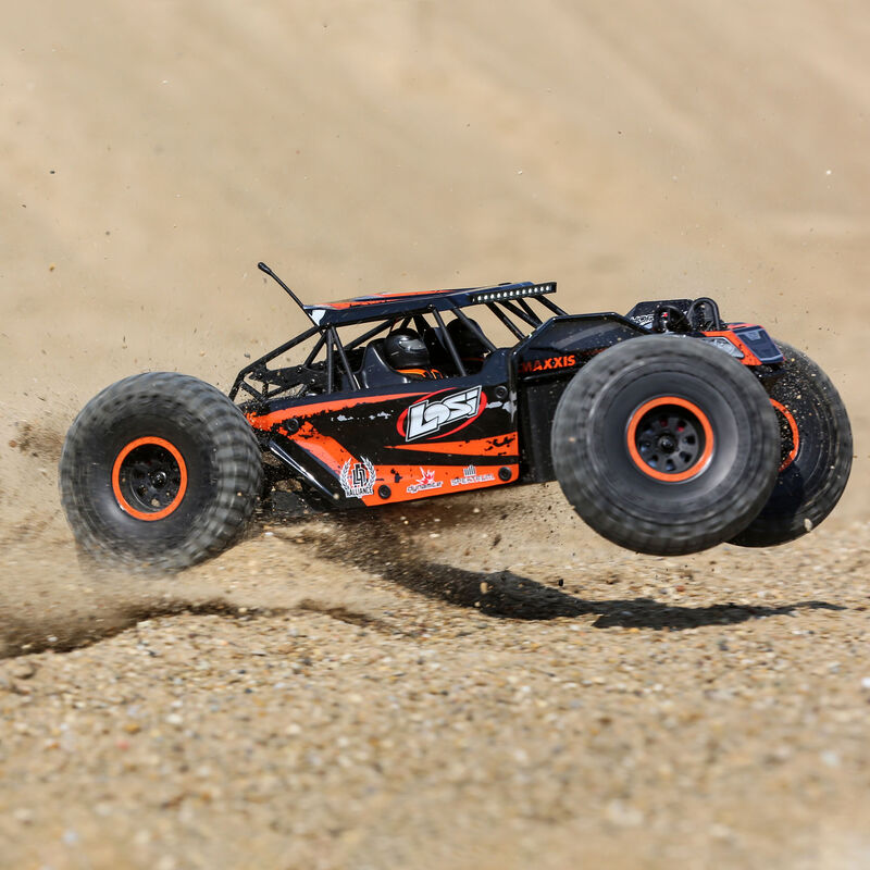 Losi 1/10 Rock Rey 4WD Rock Racer Brushless BND | Horizon Hobby