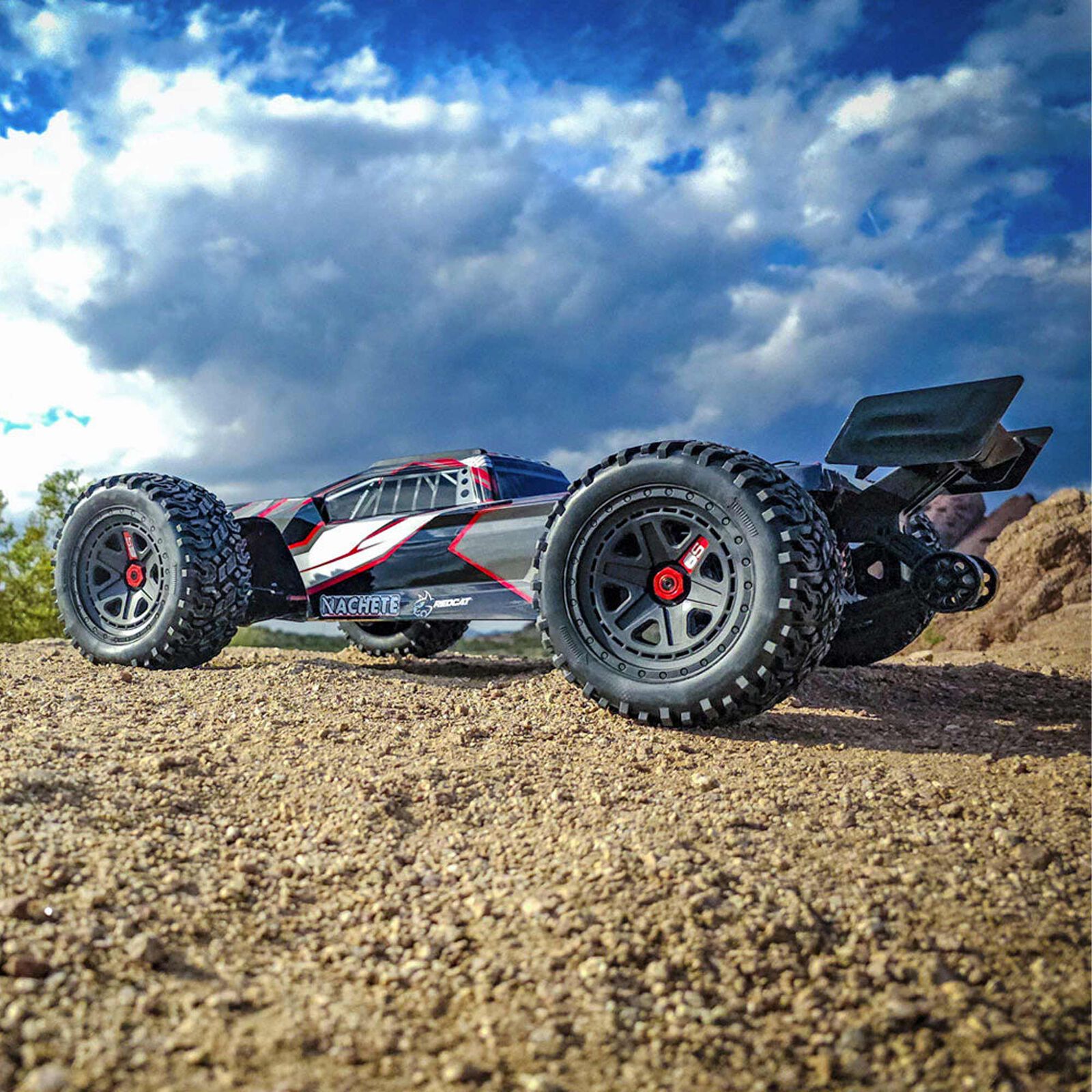 Redcat Racing 1/6 Machete 6S Brushless Electric Monster Truck, Black ...