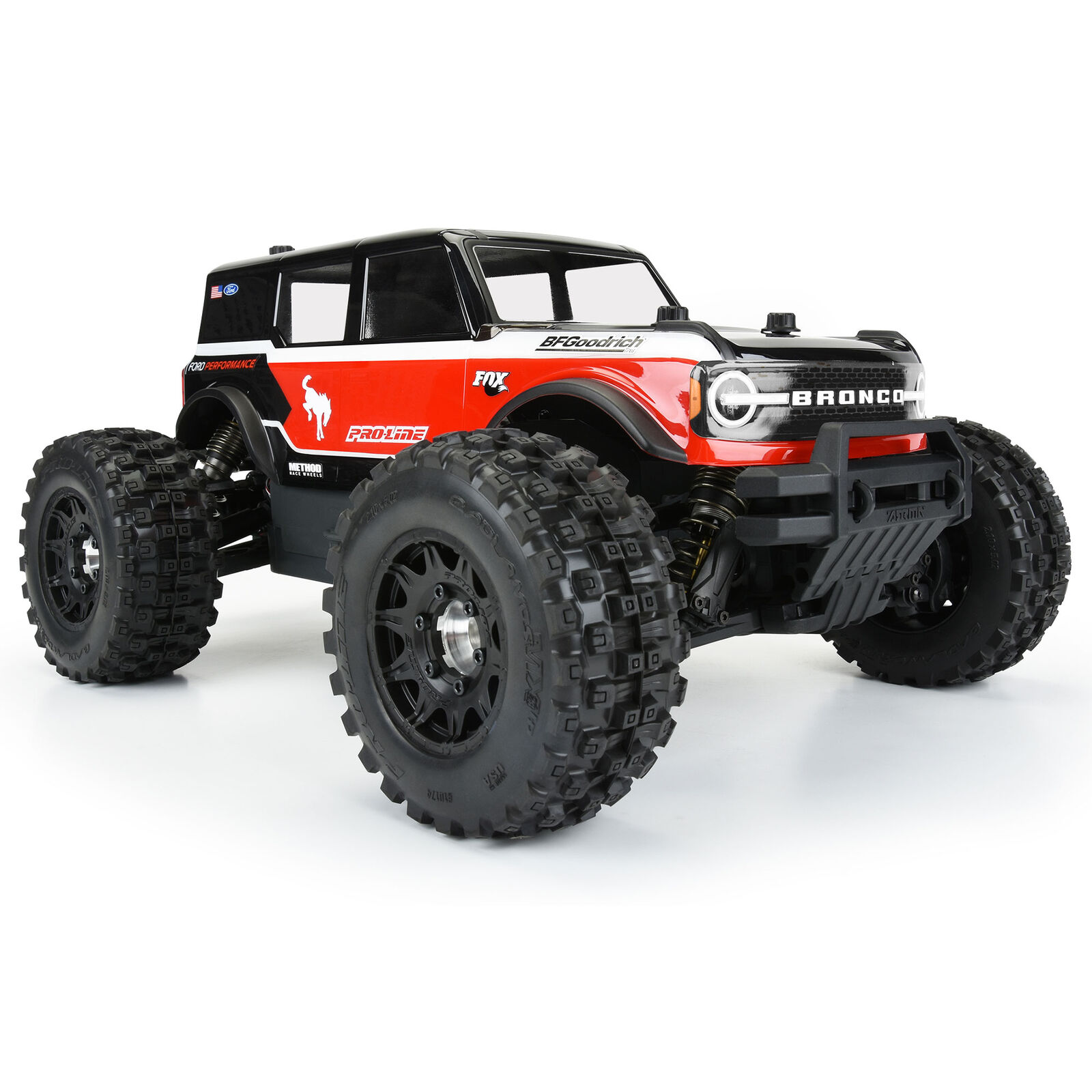Pro-Line Racing 1/10 2021 Ford Bronco Clear Body: Granite, Vorteks ...