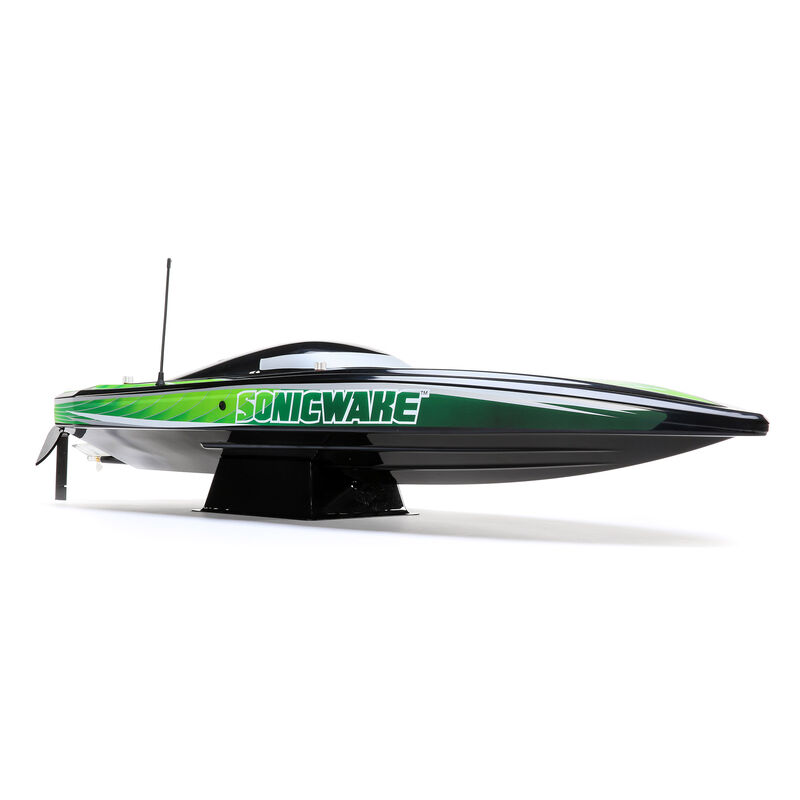 Pro Boat Sonicwake 36" Self-Righting Brushless Deep-V RTR, Black ...