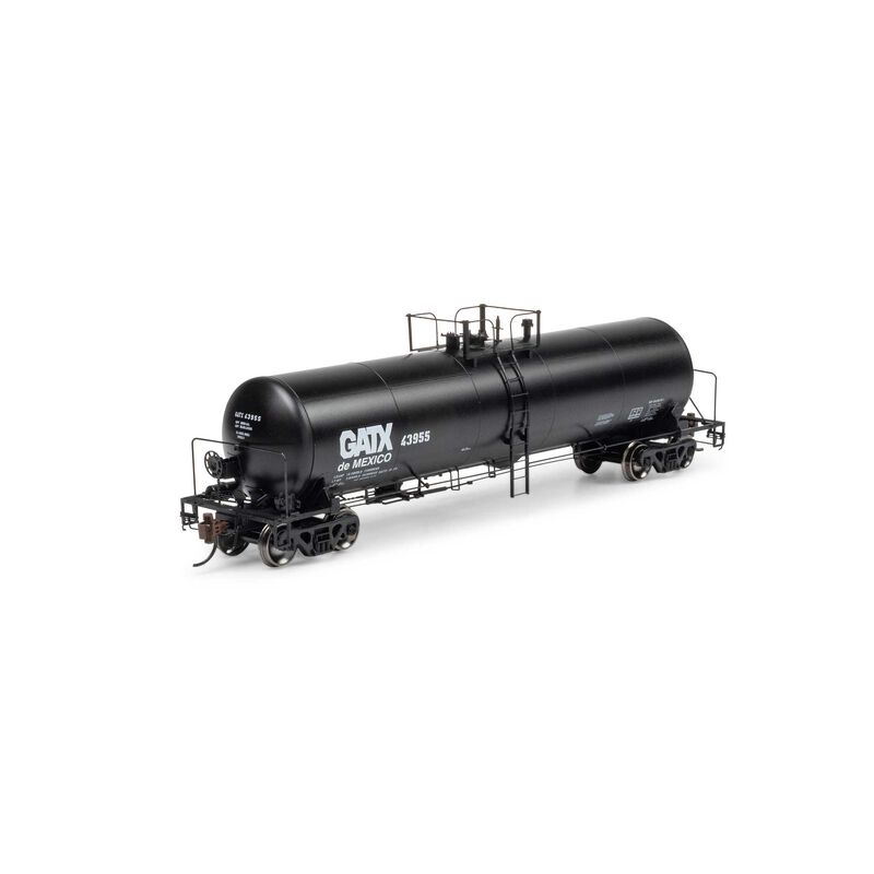 Athearn Genesis HO GATC 20K Gallon Tank Car, GATX de Mexico #43955 ...