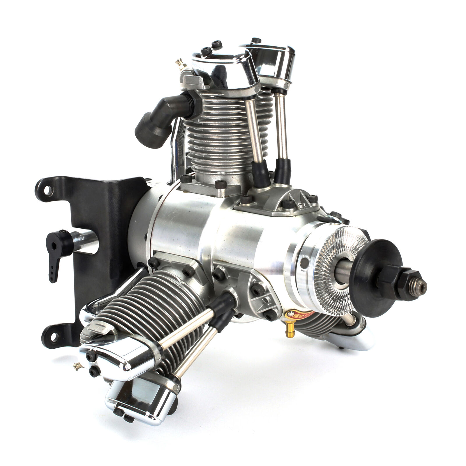 Saito Engines FG-33R3 33cc 3-Cylinder Gasoline Radial Engine, BS ...