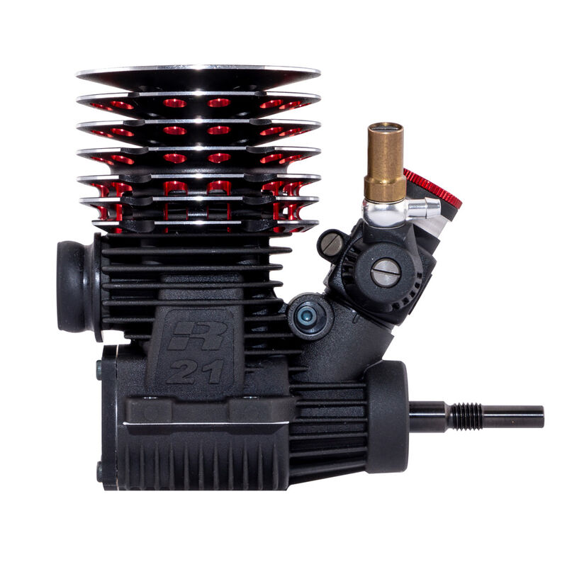OS Engines O.S. Speed R2104 1/8 Scale Engine with T-2080SC II Silencer ...