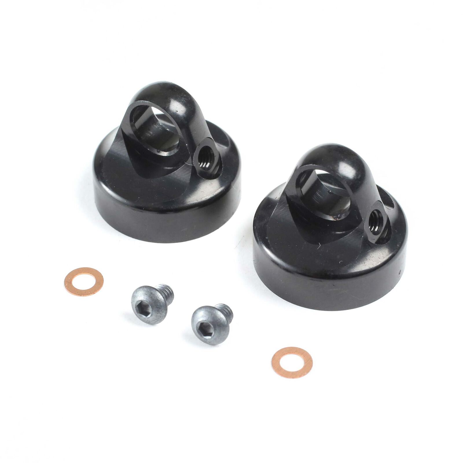Team Losi Racing Domed Bleeder Shock Caps, Aluminum, G3 (2): 22 ...