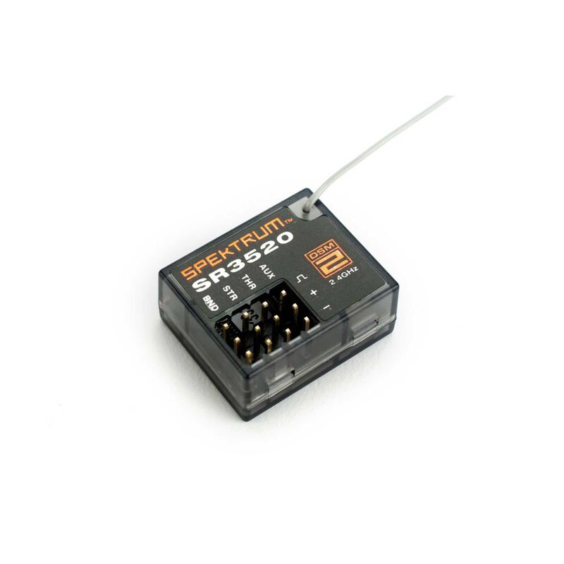 Spektrum SR3520 DSM2 3-Channel Micro Race Receiver | Horizon Hobby