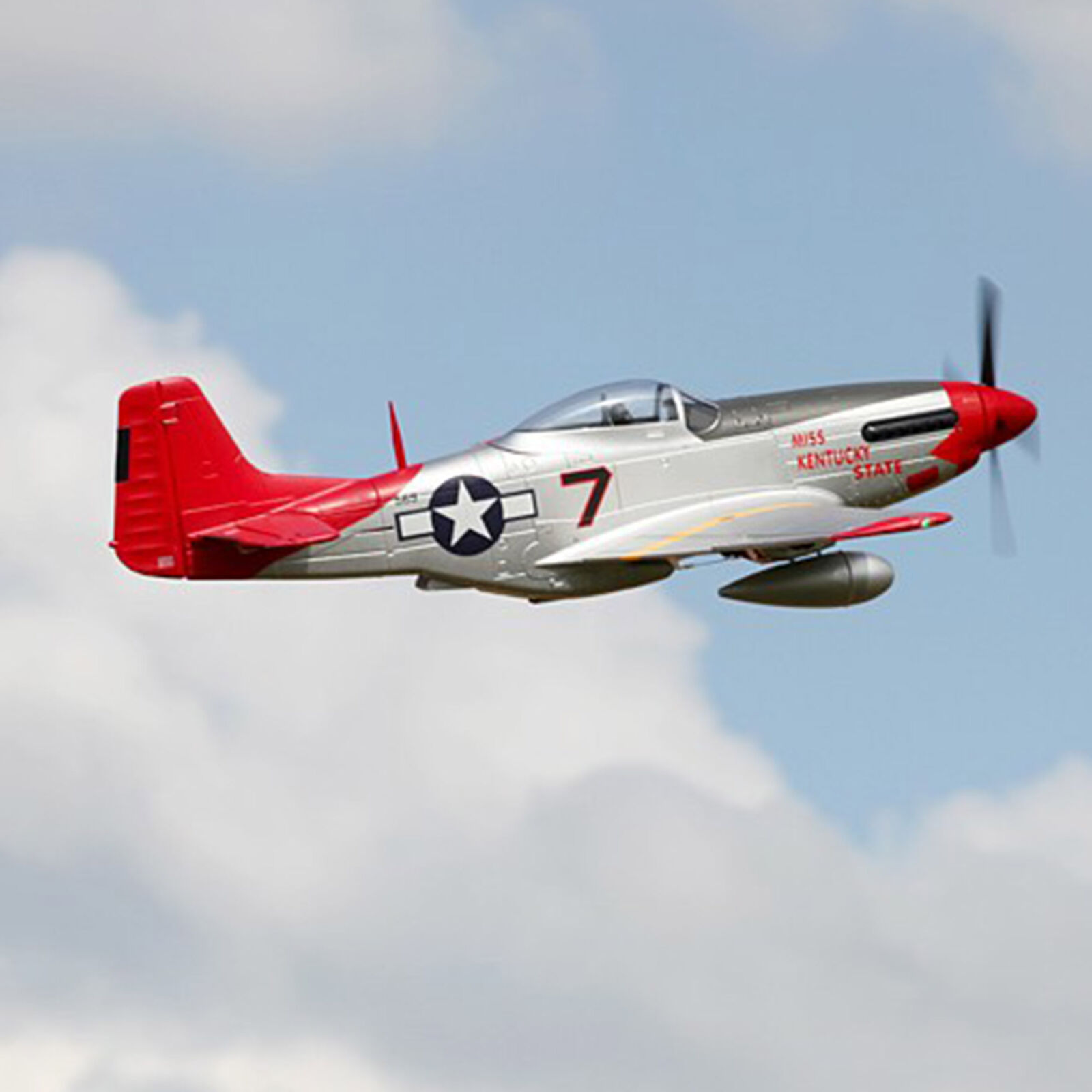 FMS P-51D Red Tail 1700mm PNP with Reflex | Horizon Hobby