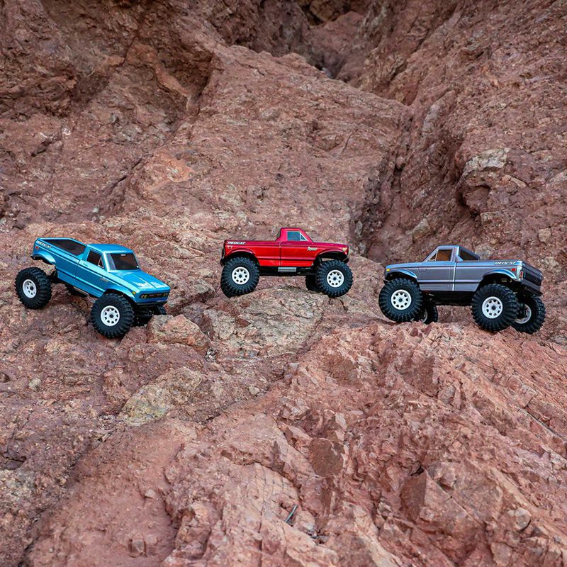 Redcat Racing 1/18 Ascent-18 4x4 Brushed Electric Rock Crawler RTR, Red ...