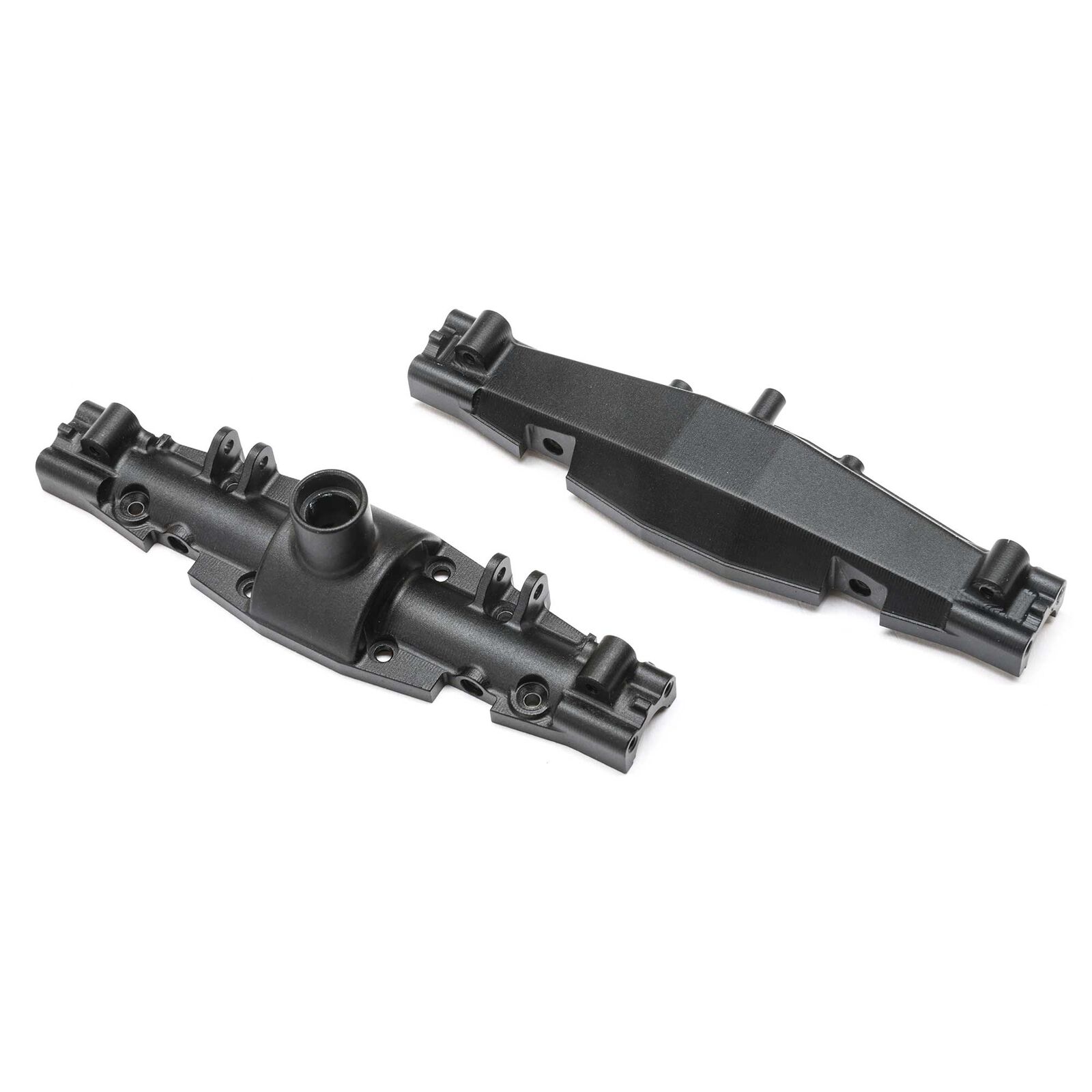 Losi Aluminum Axle Housing Set, Black: Mini LMT | Horizon Hobby