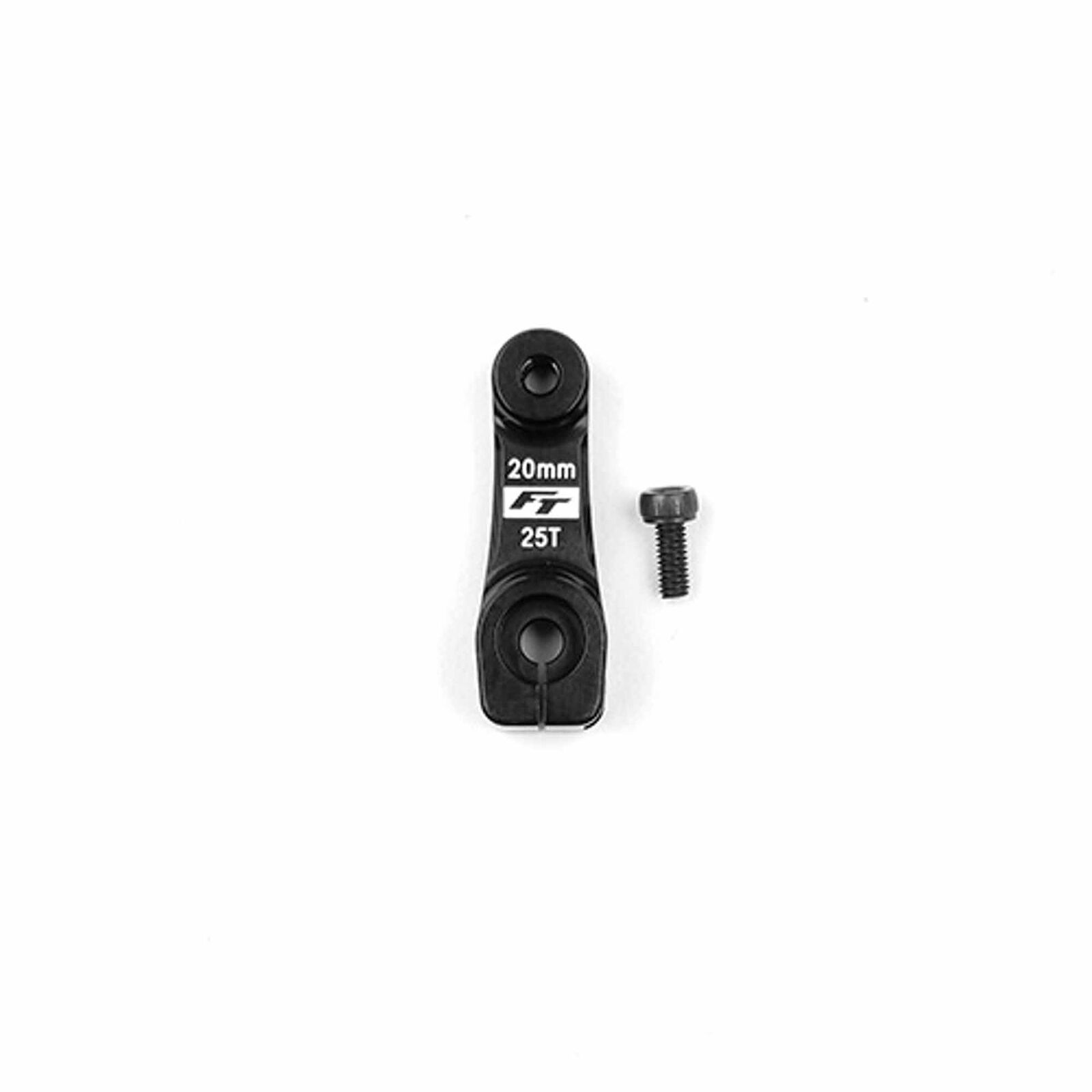 Team Associated RC8 FT Aluminum Clamping Servo Horn, 25t, 20mm, -2mm Offset | Horizon Hobby