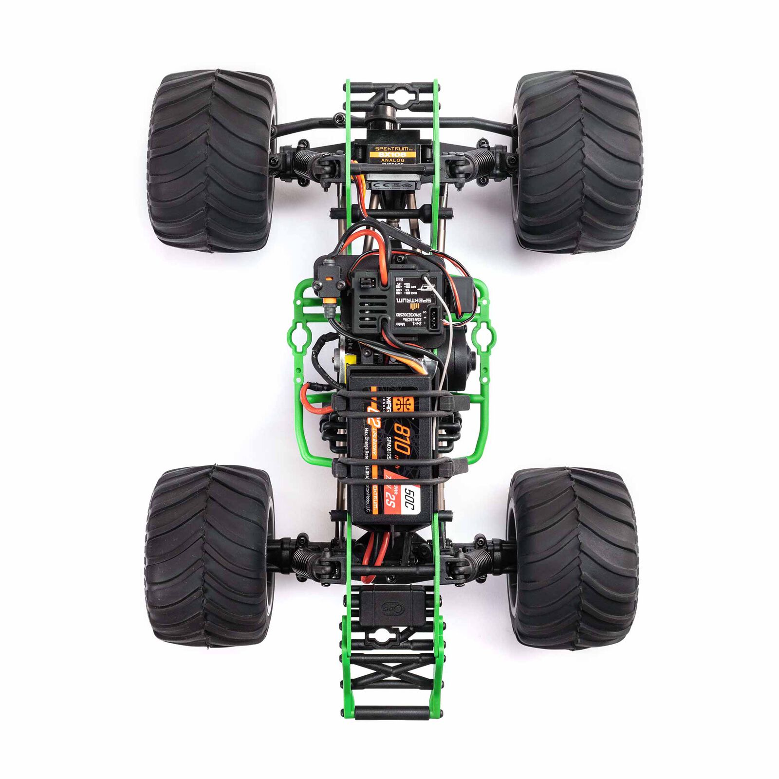 Losi 1/18 Mini LMT Grave Digger 2S 4X4 RTR Brushed Monster Truck ...