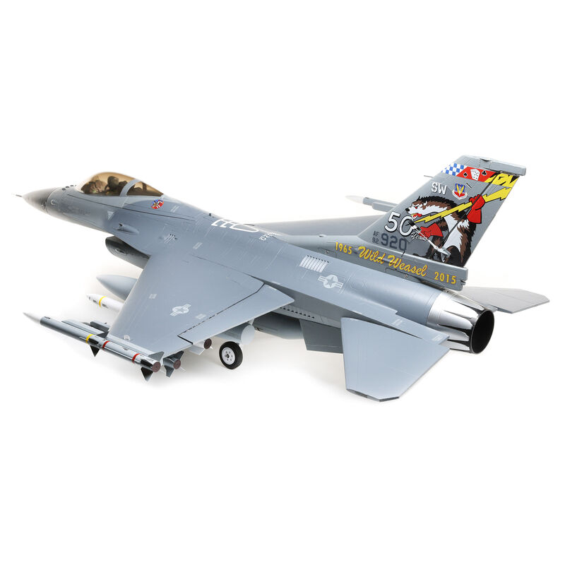 E-flite F-16 Falcon 80mm EDF Jet Smart BNF Basic with SAFE Select ...