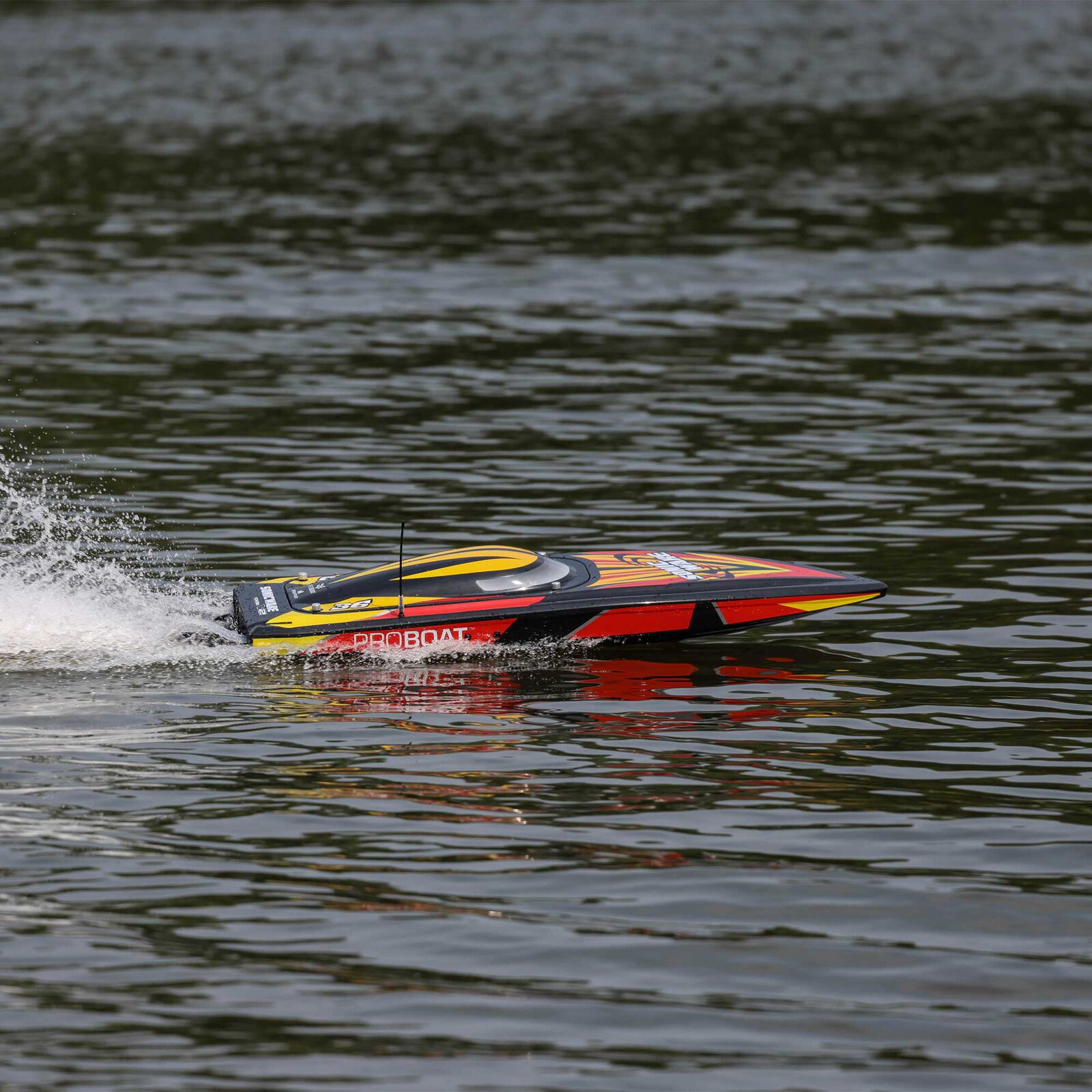 Pro Boat Sonicwake V2 36" Self-Righting Brushless Deep-V RTR, Black ...
