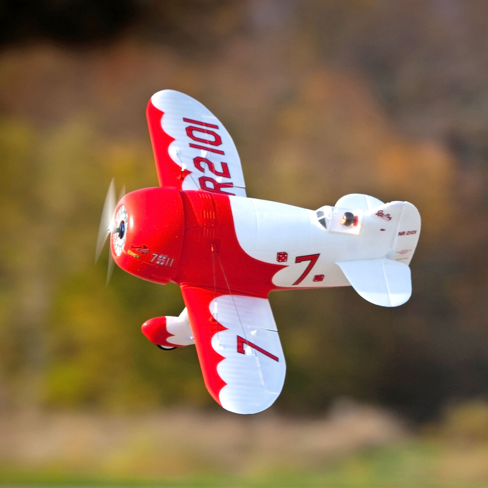 E-flite UMX Gee Bee R-2 BNF Basic with AS3X and SAFE Select | Horizon Hobby