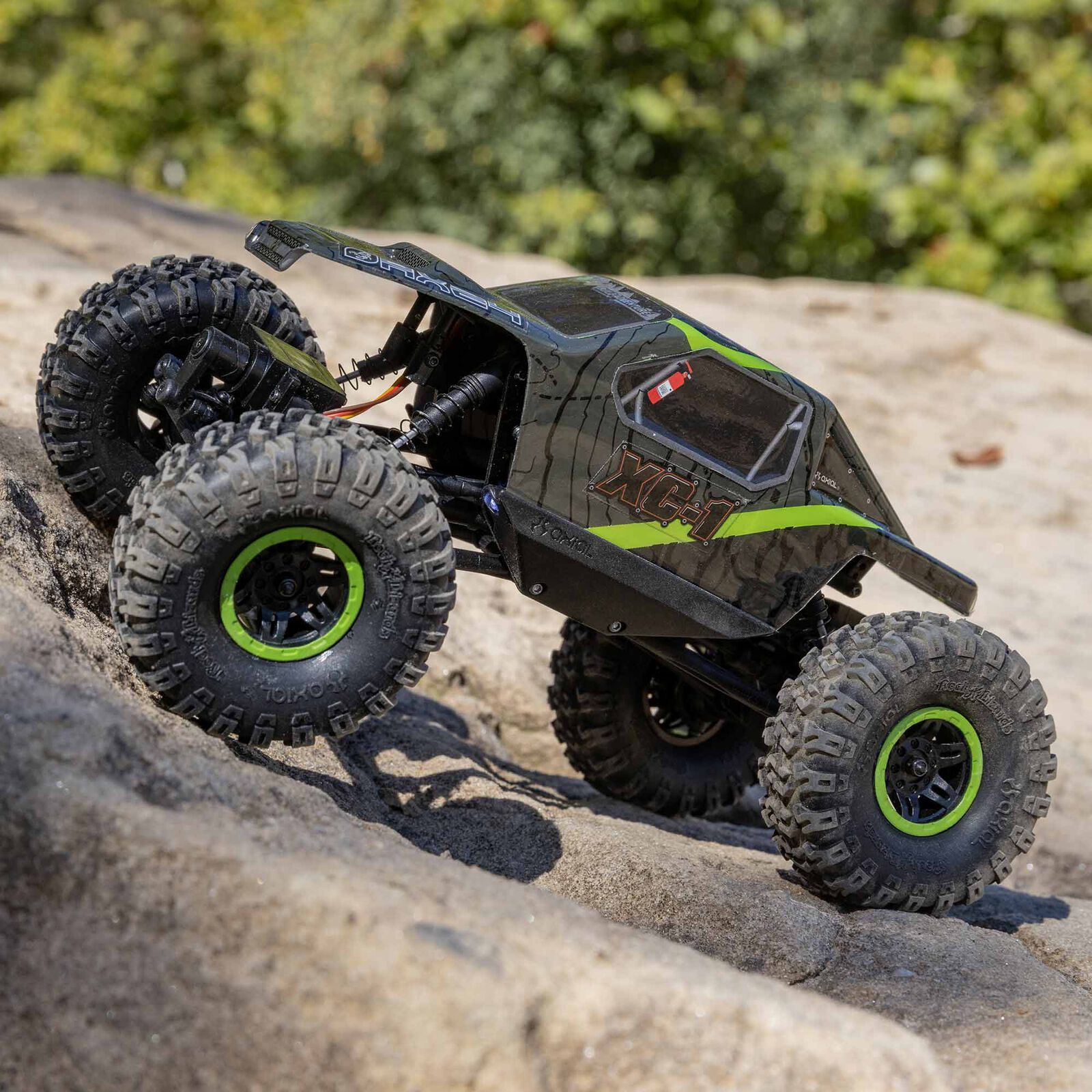 Axial 1/24 AX24 XC-1 4WS 4X4 RTR Brushed Rock Crawler (Battery ...