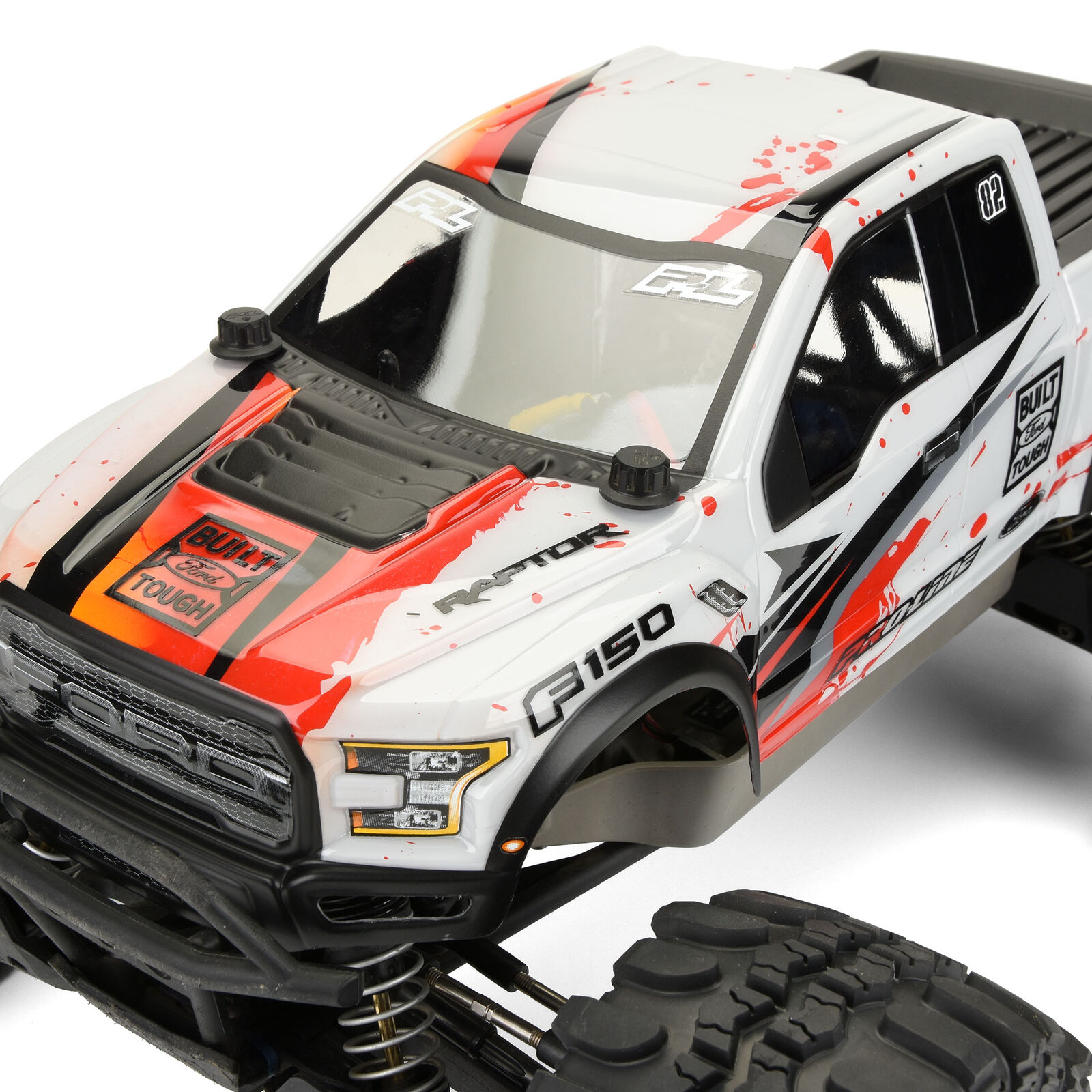Pro-Line Racing 1/10 2017 Ford F-150 Raptor Clear Body: Stampede ...
