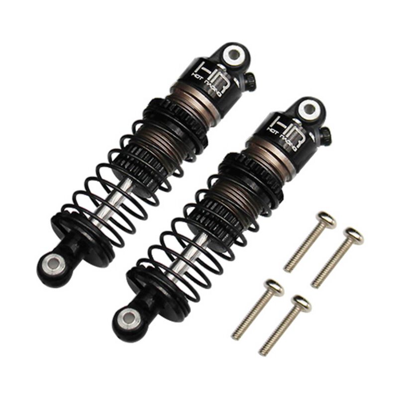 Hot Racing Rear 35.5mm Aluminum Threaded Shocks (2), 1/24 Losi Micro-B ...