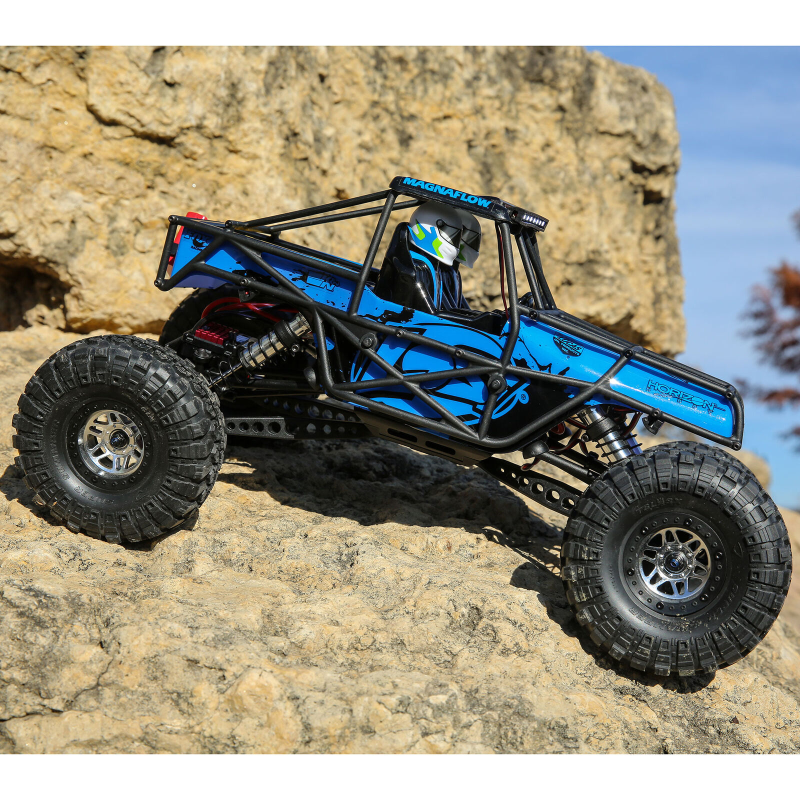 Losi 1/10 Night Crawler SE 4WD Rock Crawler Brushed RTR, Blue | Horizon ...