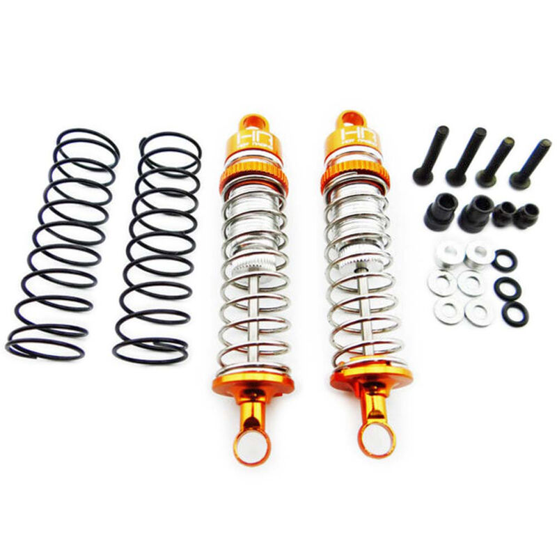 Hot Racing Aluminum 62mm Threaded Shocks (2): Dromida 1/18 | Horizon Hobby