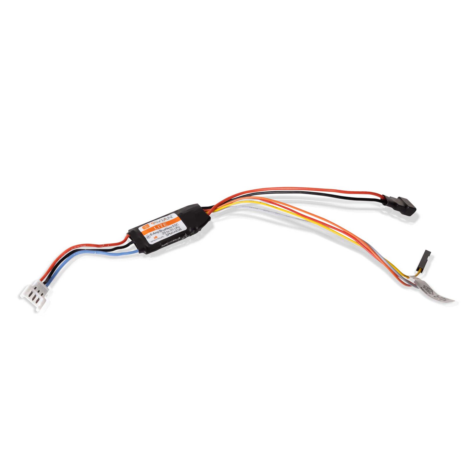 Spektrum Accessories Avian 6-Amp Smart Lite BL ESC 2S-3S UMX 3-Pin ...