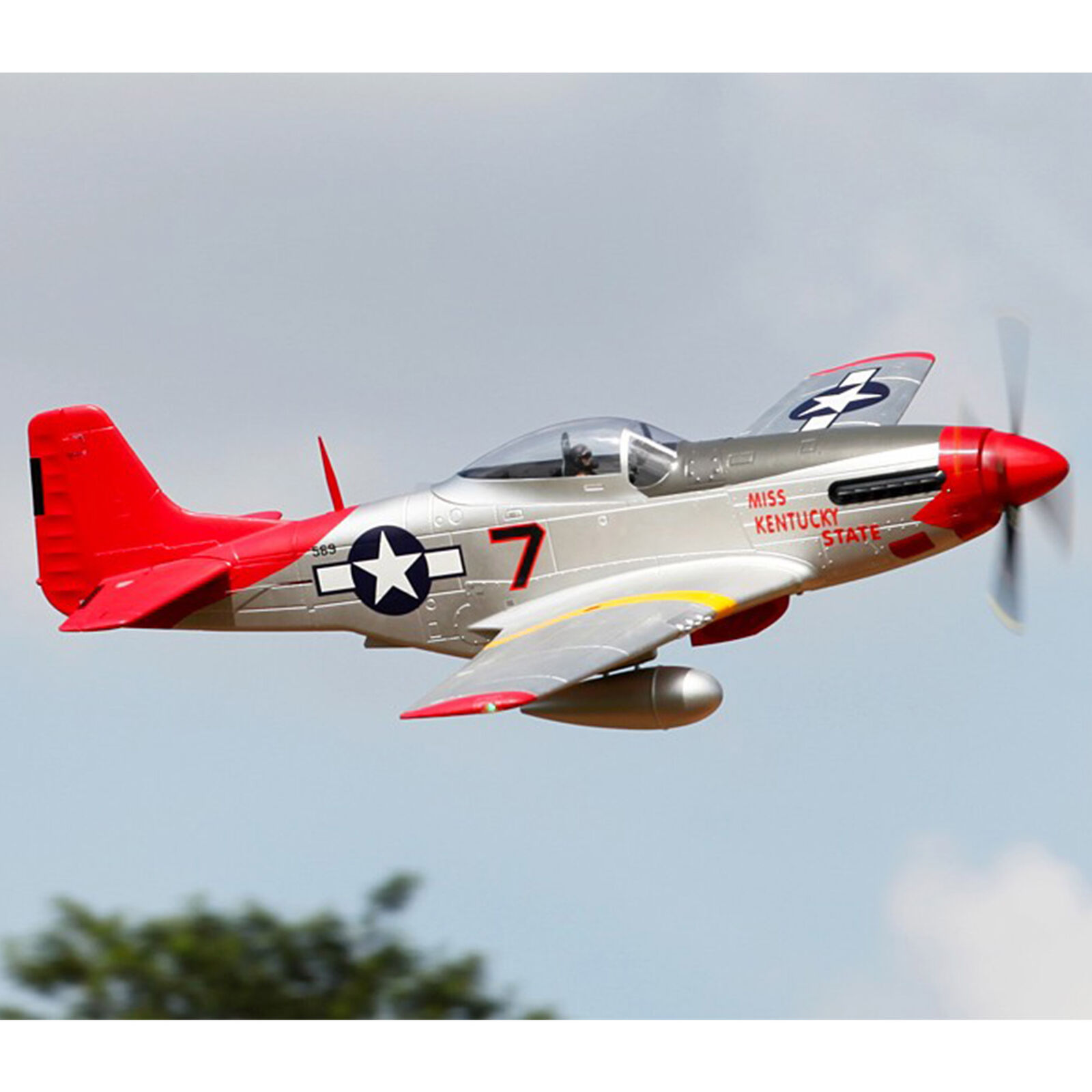 FMS P-51D Red Tail PNP, 1700mm | Horizon Hobby