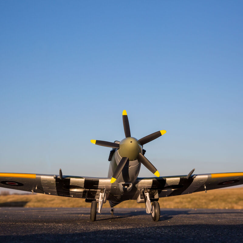 E-flite Spitfire Mk XIV 1.2m BNF Basic with AS3X and SAFE Select ...