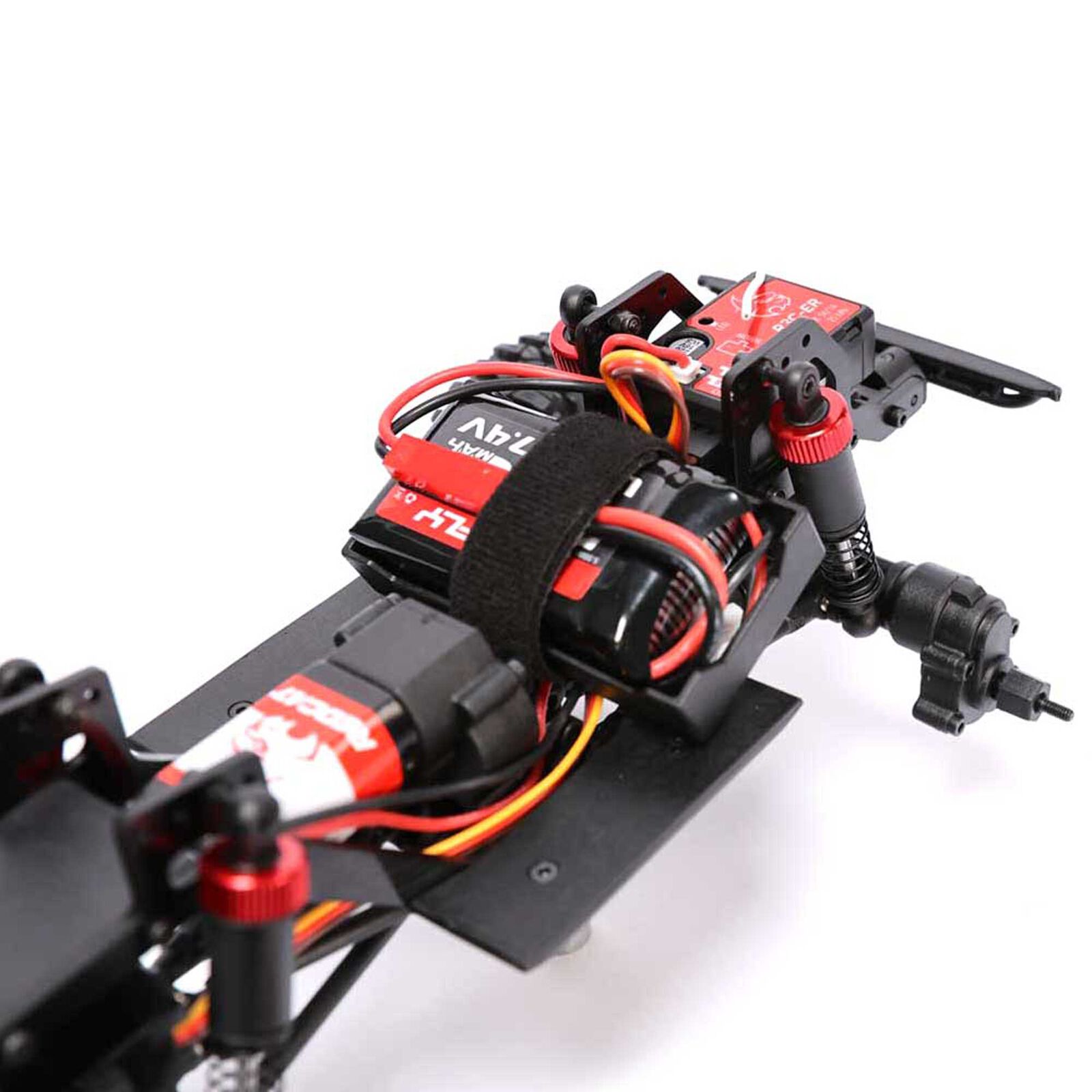 Redcat Racing 1/18 Ascent-18 4x4 Brushed Electric Rock Crawler RTR, Red ...