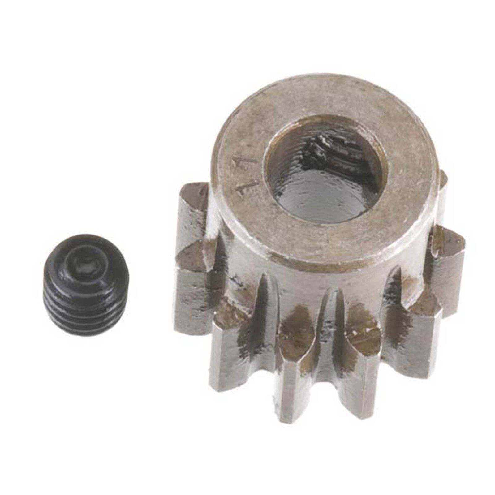 Robinson Racing Products Extra Hard Steel 5mm Bore 1 Module Pinion, 11T ...