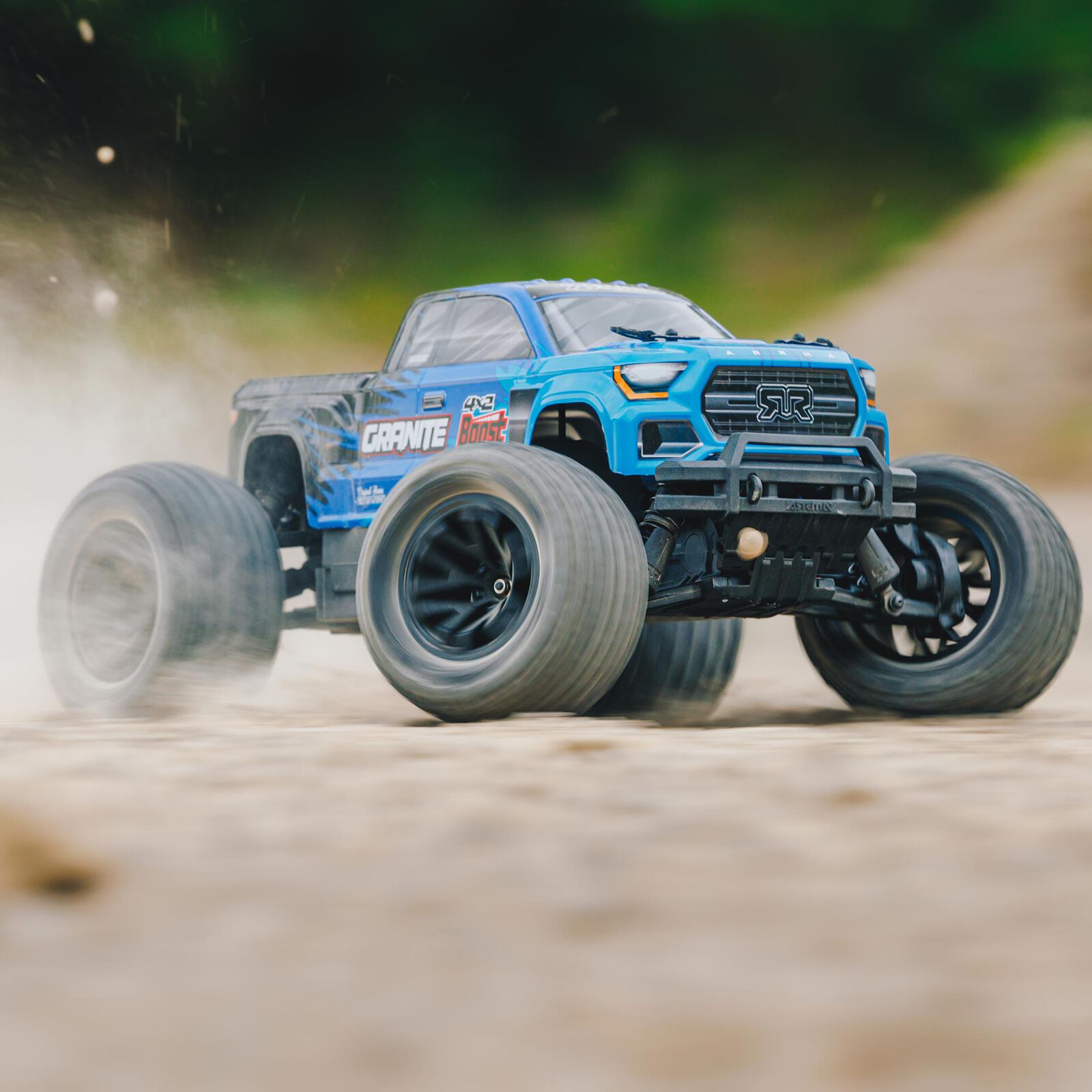 ARRMA 1/10 GRANITE BOOST 2WD RTR Brushed Monster Truck | Horizon Hobby