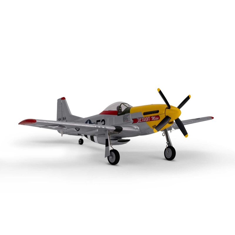 E-flite UMX P-51D Mustang “Detroit Miss” BNF Basic with AS3X and SAFE ...