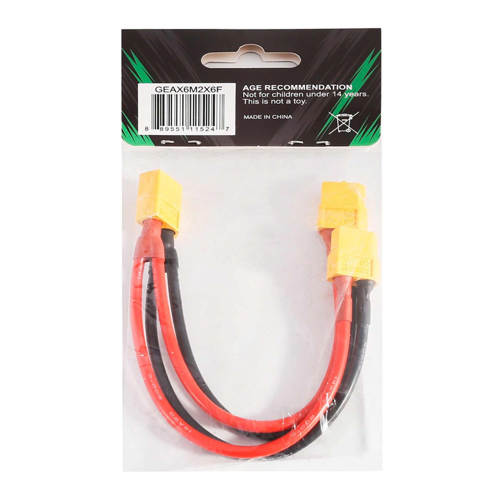 Gens ace XT60 Parallel Charging Adapter: Gens Ace Dual Charger ...