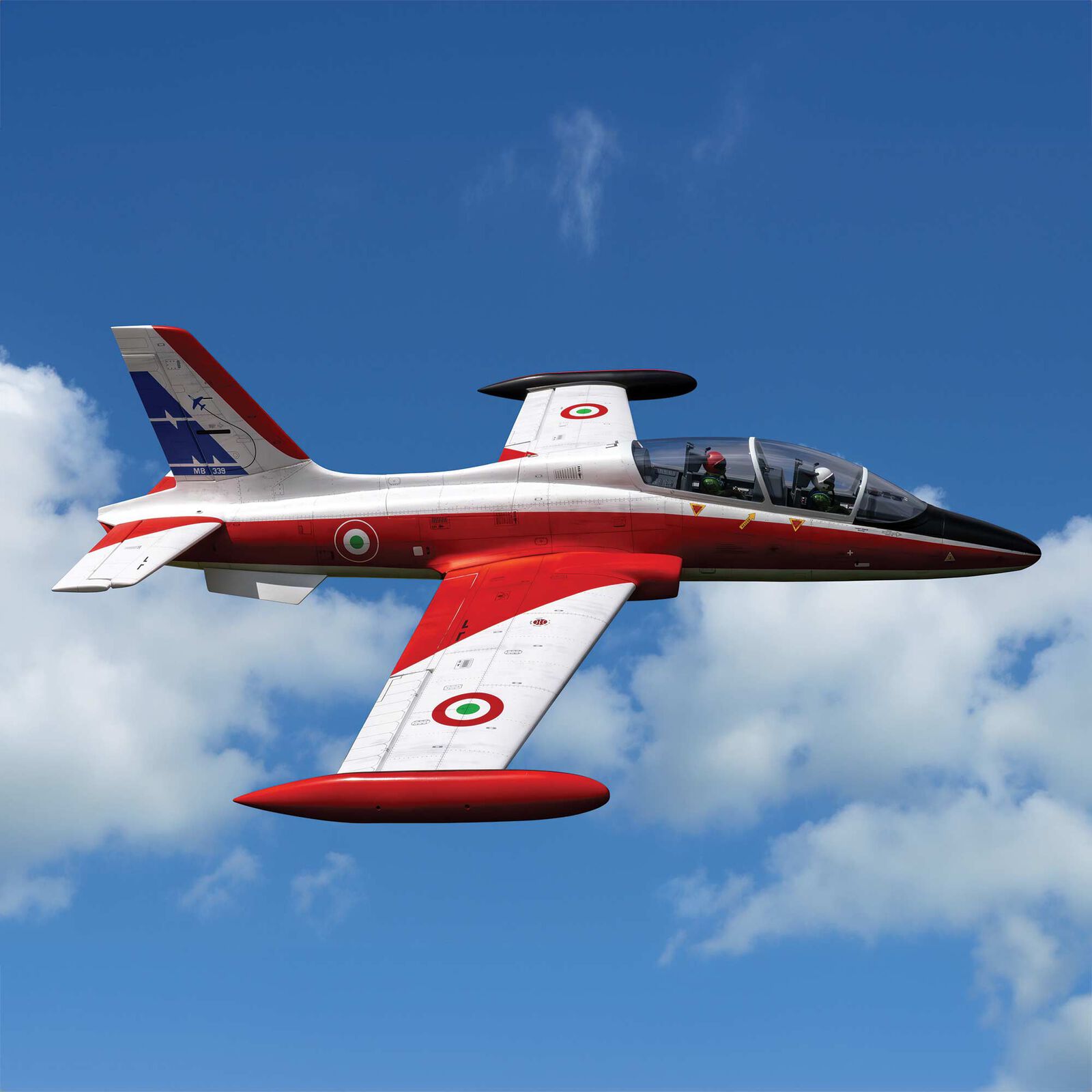 Hangar 9 Aermacchi MB-339 60-86N Scale Military Turbine Jet ARF, 84 ...
