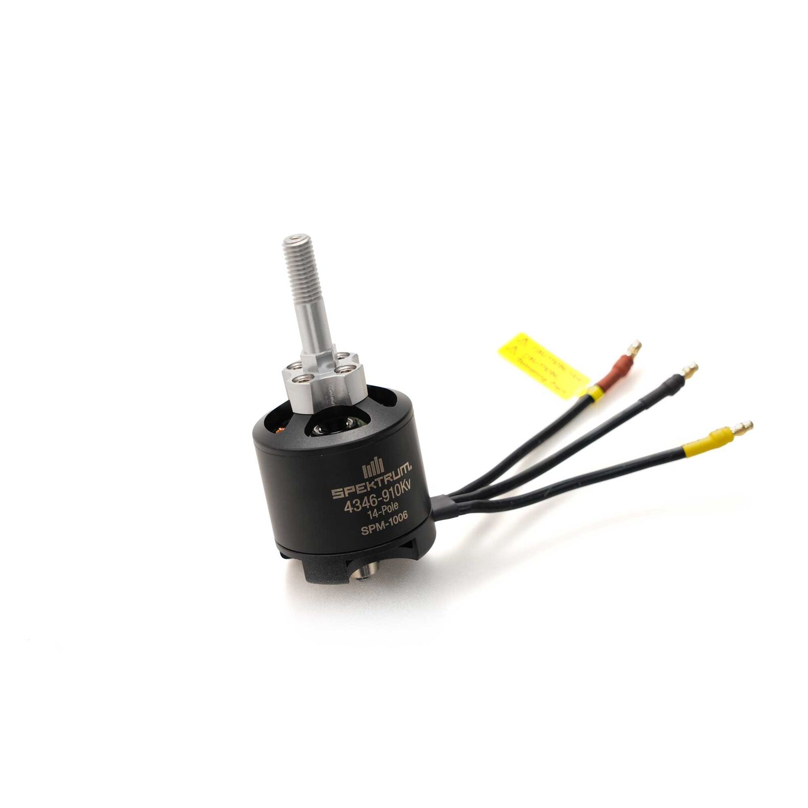 Spektrum Accessories Brushless Outrunner Motor, 4346-910Kv 14-Pole ...