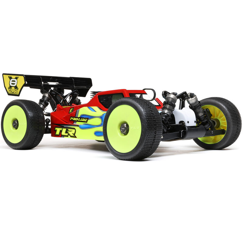 Team Losi Racing 1/8 8IGHT-X/E 2.0 Combo 4X4 Nitro/Electric Race Buggy ...