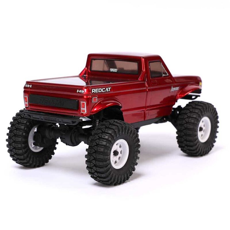 Redcat Racing 1/18 Ascent-18 4x4 Brushed Electric Rock Crawler RTR, Red ...