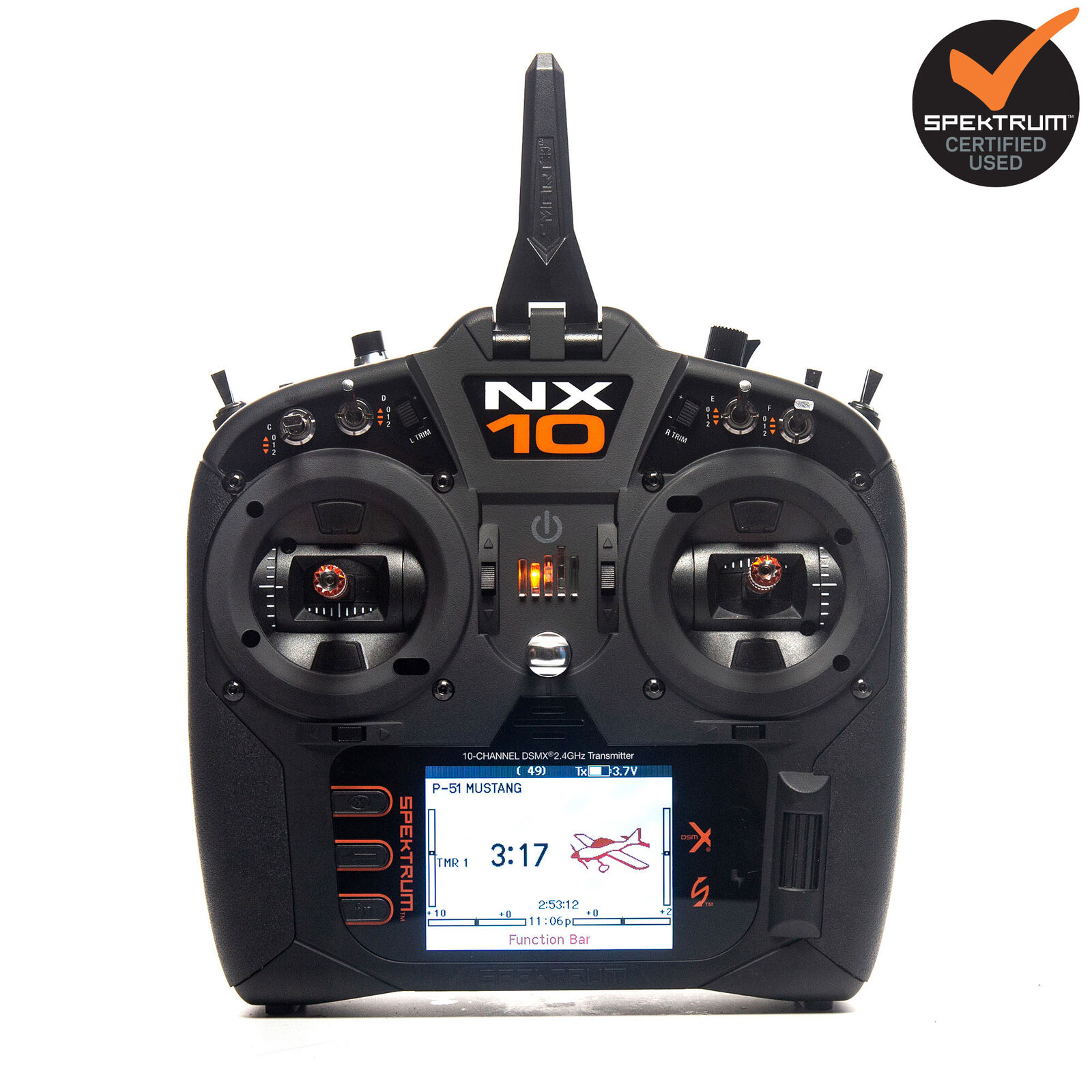 Spektrum NX10 10-Channel DSMX Spektrum Certified Transmitter Only | Horizon Hobby