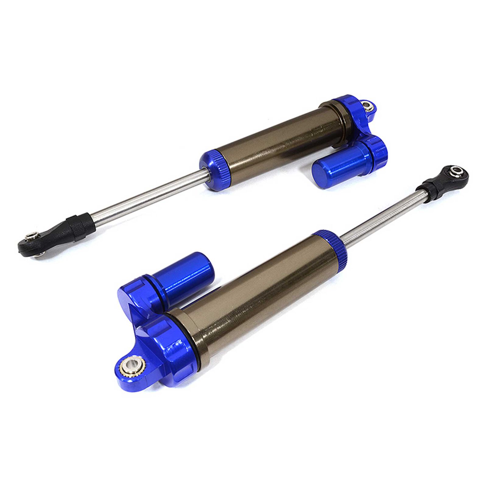 Integy 140mm Front Shock Set: Traxxas UDR, Blue (2) | Horizon Hobby