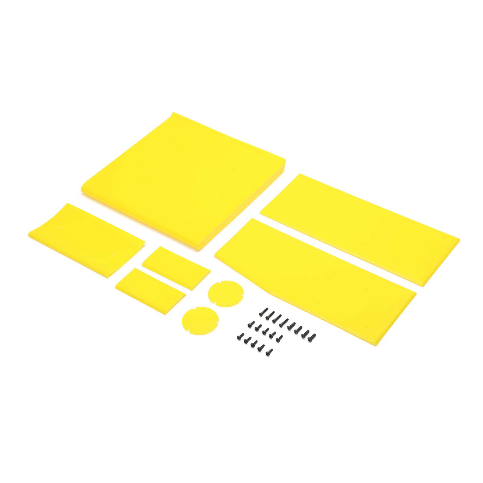 Losi Wing Panel Set, Yellow: 22S Sprint | Horizon Hobby