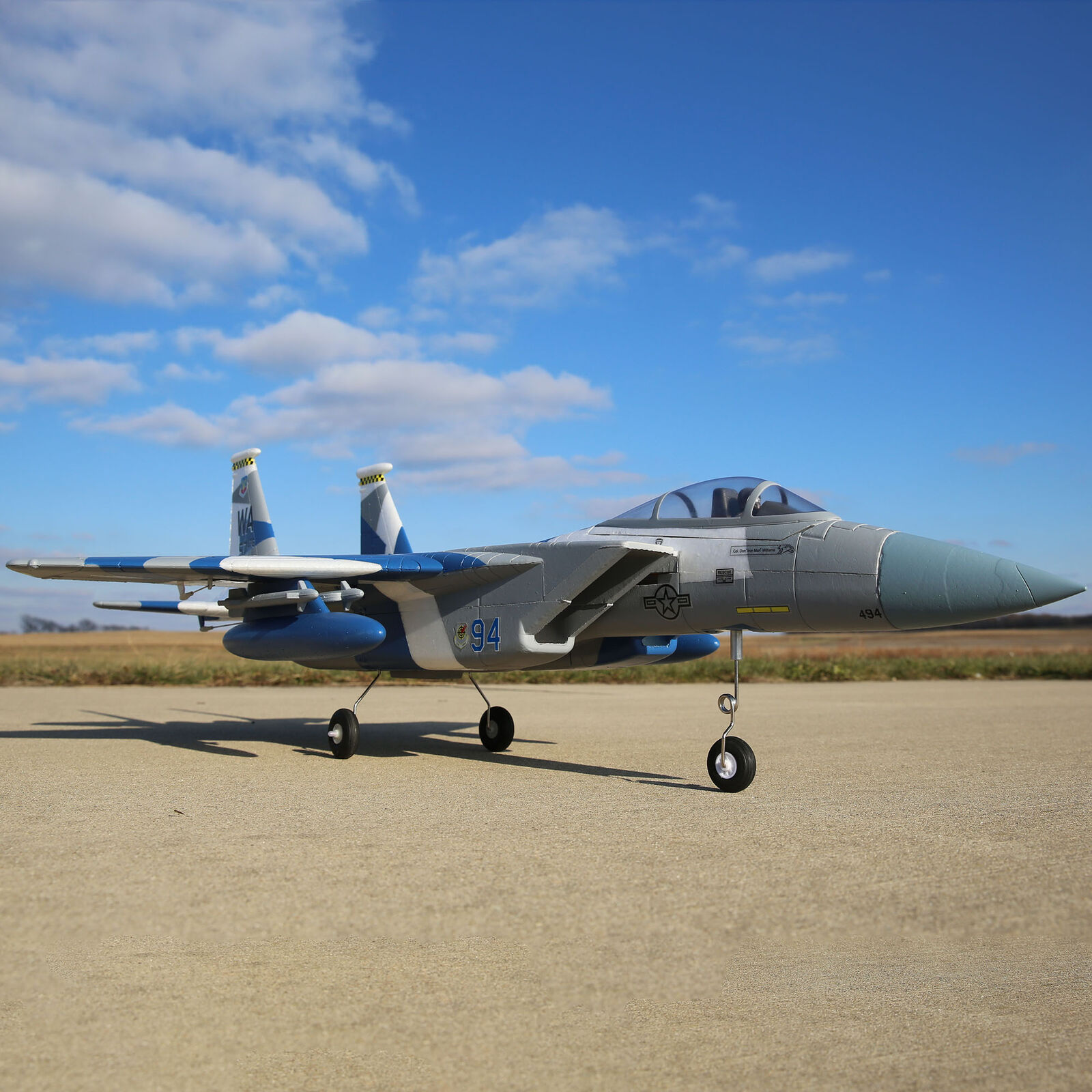 E-flite F-15 Eagle 64mm EDF BNF Basic with AS3X and SAFE Select ...