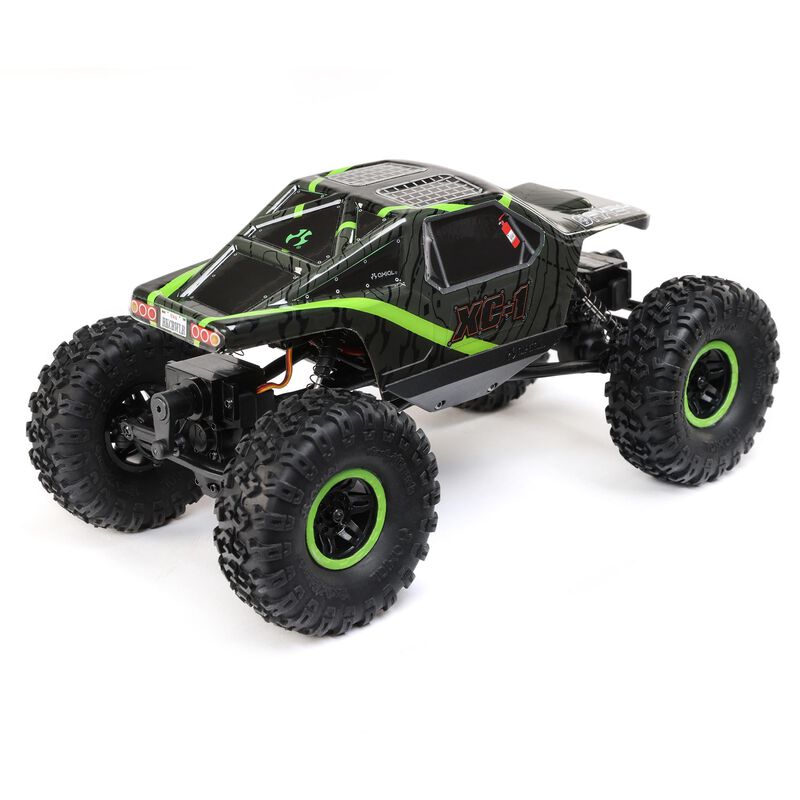 Axial 1/24 AX24 XC-1 4WS Crawler Brushed RTR, Green | Horizon Hobby