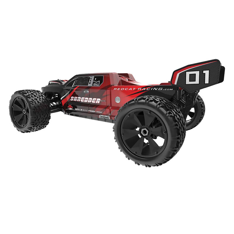 Redcat Racing 1/6 Shredder 4WD Truck Brushless RTR, Red | Horizon Hobby