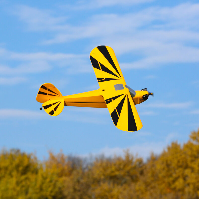 E-flite Clipped Wing Cub 1.2m BNF Basic with AS3X and SAFE Select ...