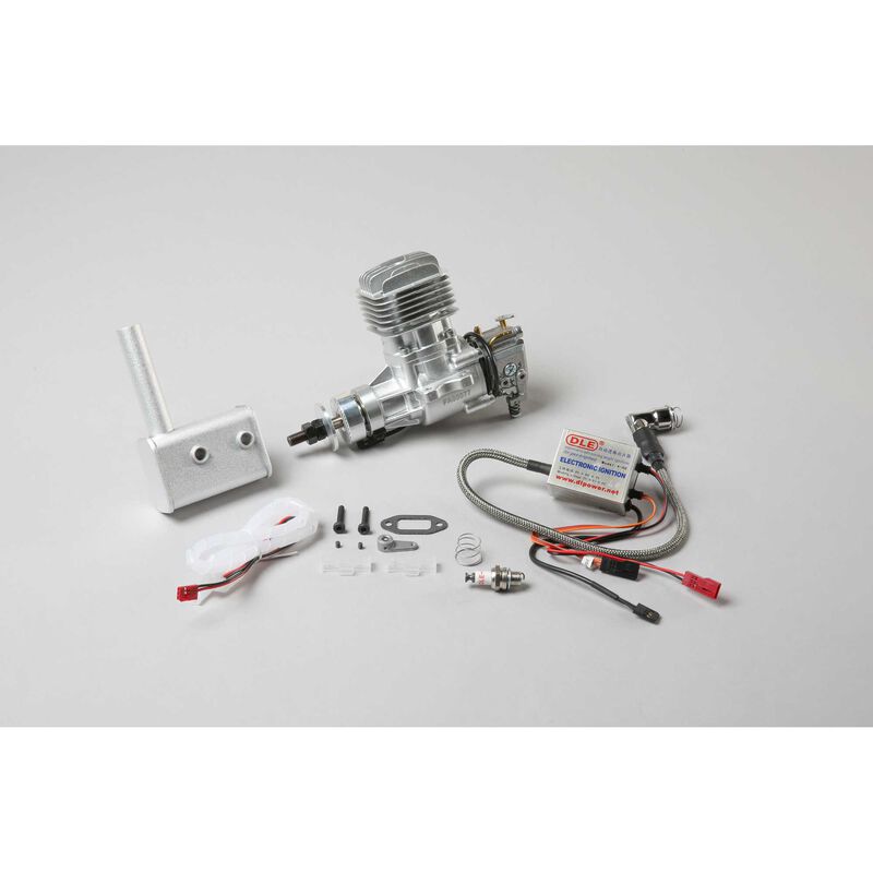 DLE Engines DLE-20 20cc Gas Airplane Engine with Muffler | Horizon Hobby