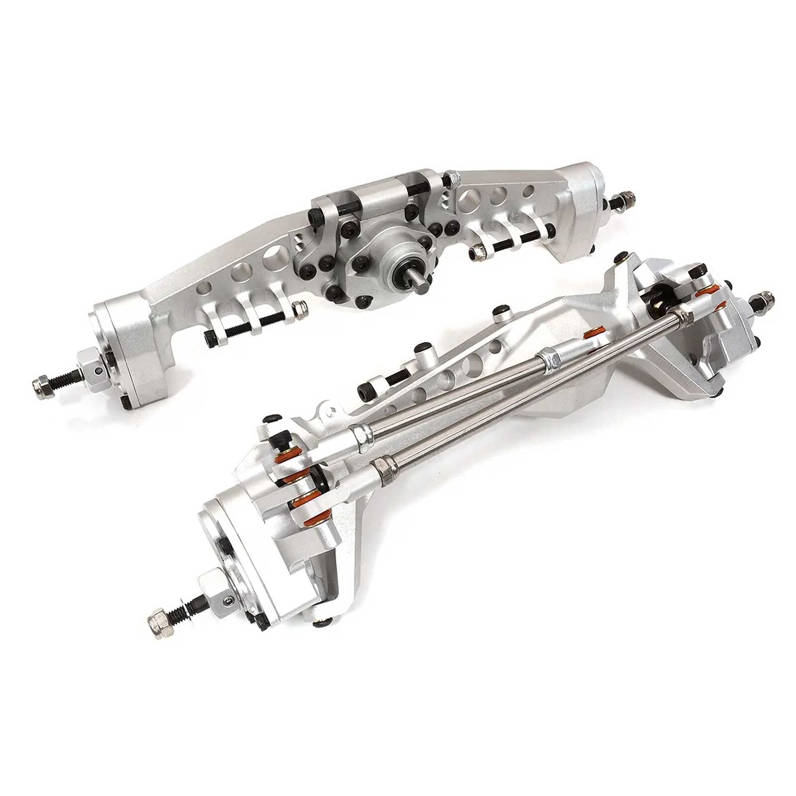 Integy Alloy Machined Front & Rear Axles w/ Internals for Axial 1/10 ...