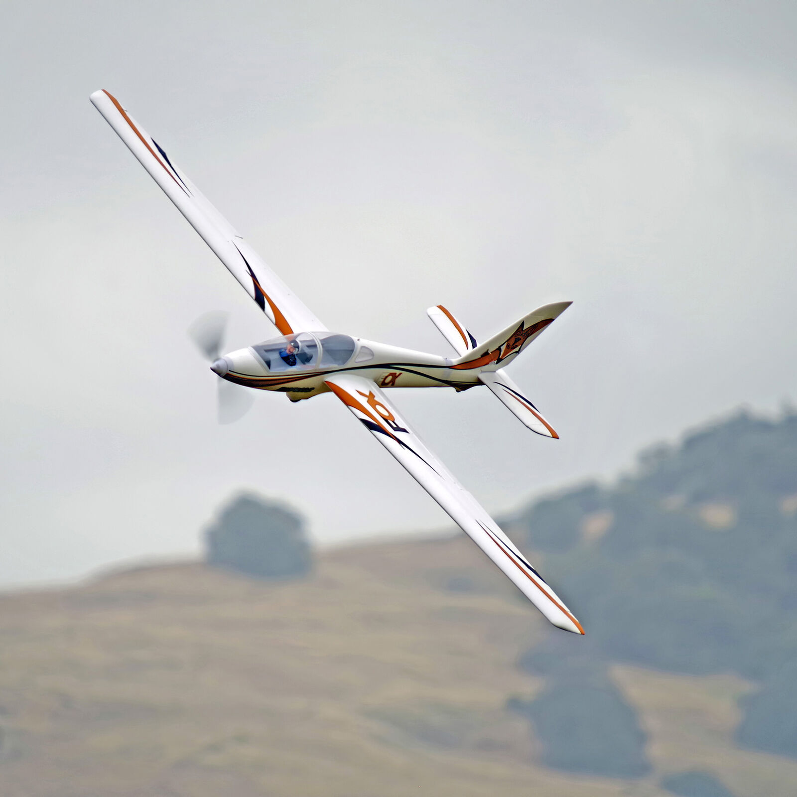 FMS Fox 3000mm Aerobatic EP Glider PNP | Horizon Hobby