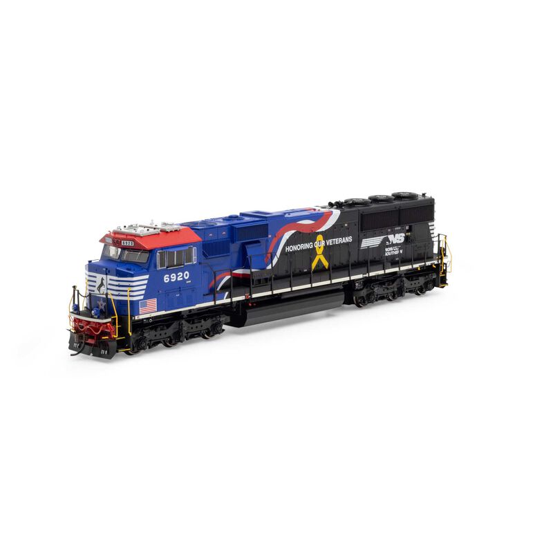 Athearn HO SD60E Locomotive with DCC & Sound, NS/Veterans #6920 ...