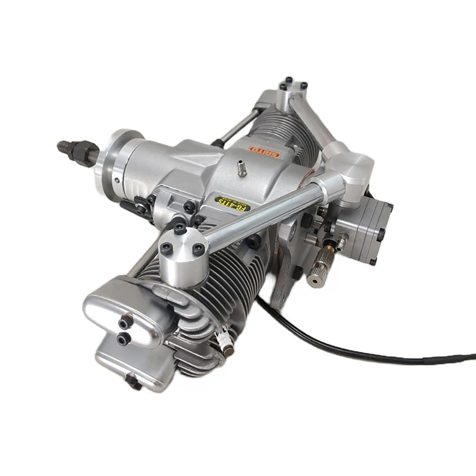 Saito Engines FG-41TS 41cc 4-Stroke Gas Twin-Cylinder Engine | Horizon ...