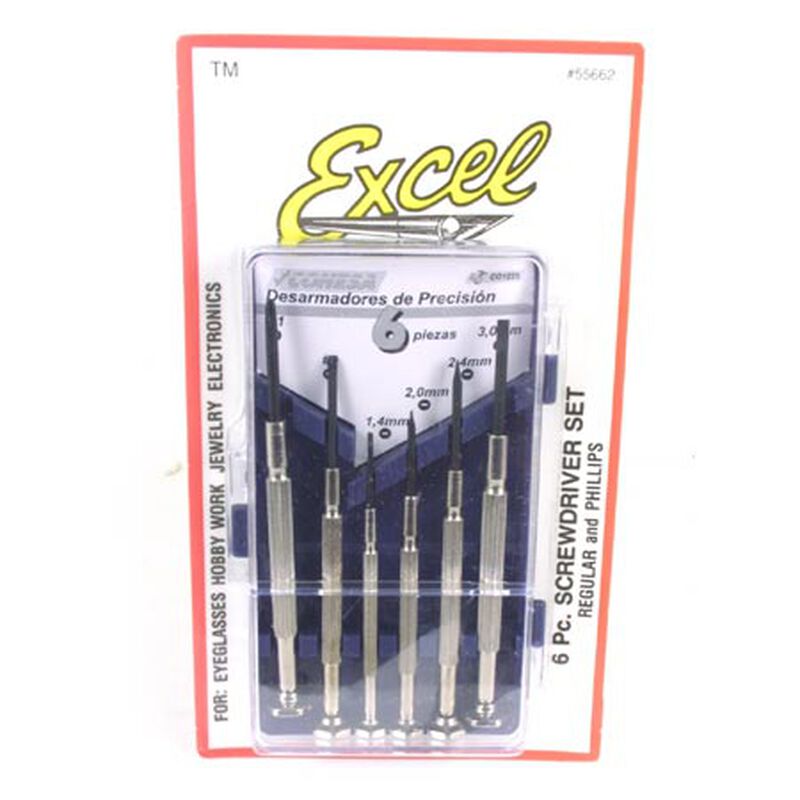 Excel Hobby Blade Corp Jeweler Screwdriver Set | Horizon Hobby