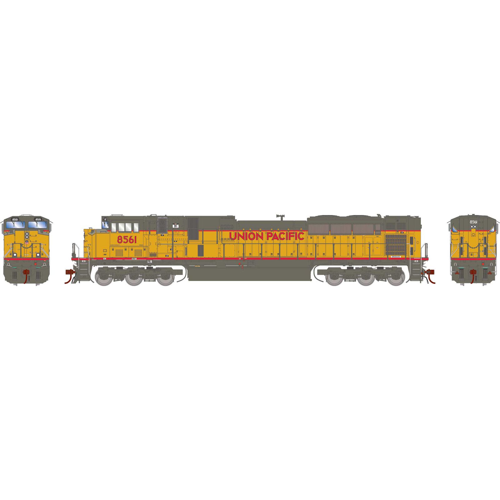 Athearn Genesis HO EMD SD90MAC-H Ph2 Locomotive, UP #8561 | Horizon Hobby