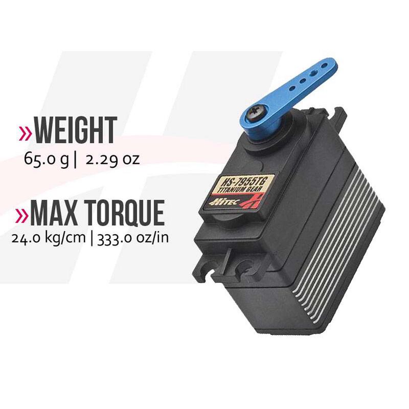 Hitec RCD Inc. HS-7955TG High Resolution High Torque Servo: Universal ...